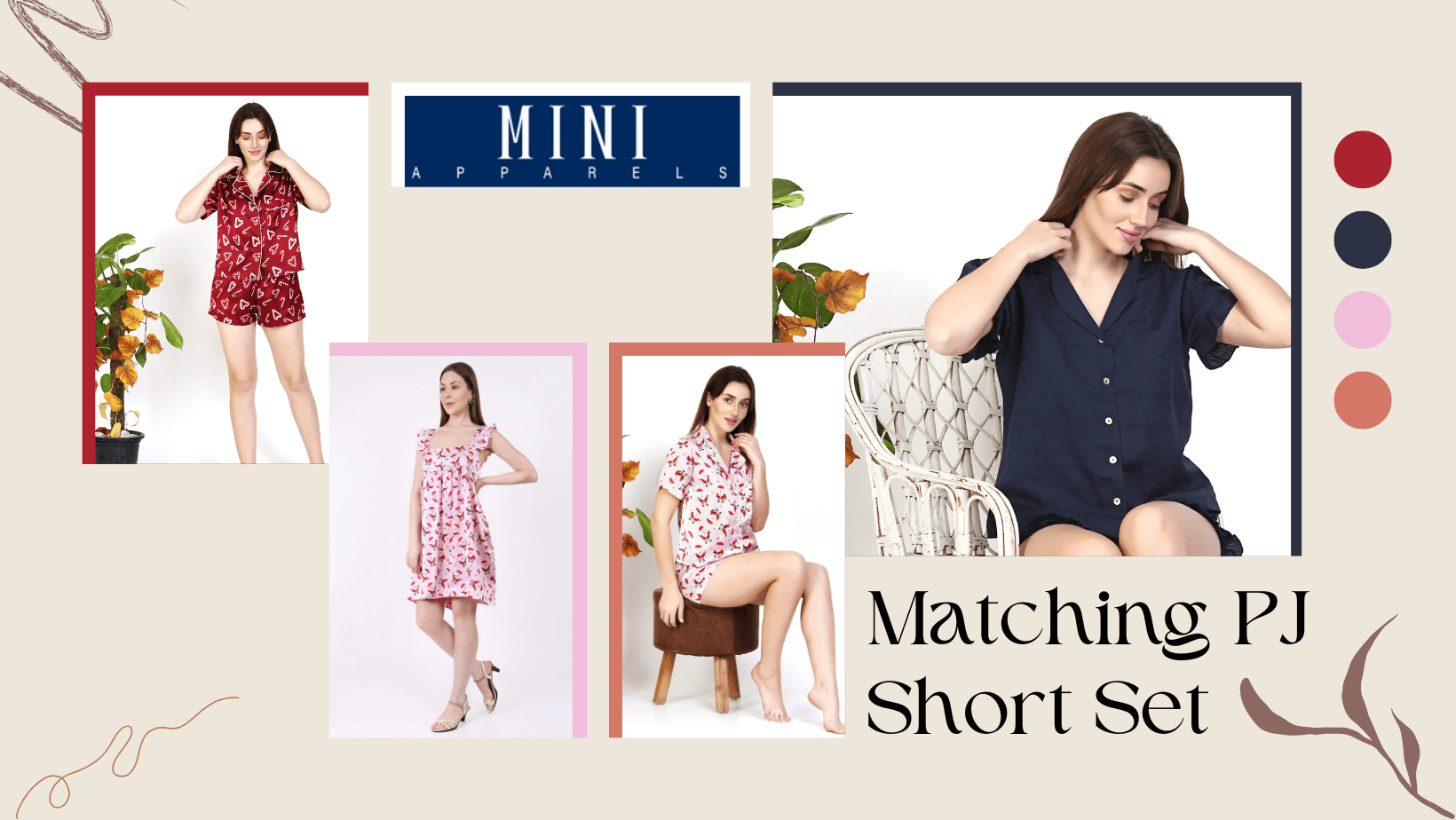 Casual and stylish: Best Matching PJ Short Set for Every Opposition – Mini Apparels